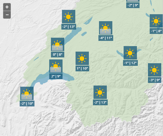 Météo en Suisse Romande - Swissromande.ch - Portail touristique et ...